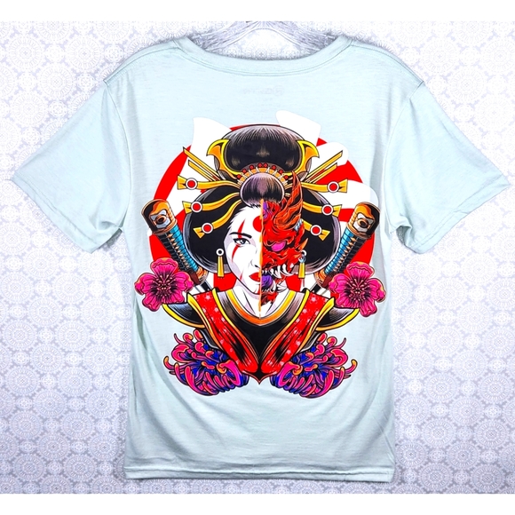 RGSTR | Shirts | Oriental Tattoo Print Teeshirt By Rgstr Size Small ...